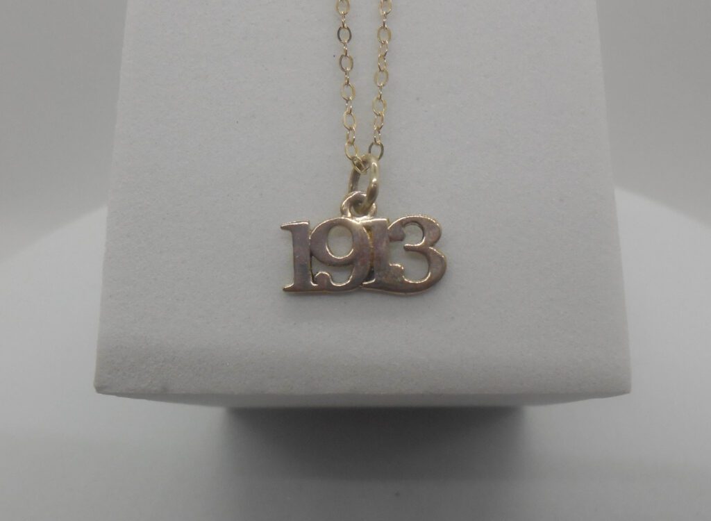 Delta "1913" Pendant Necklace