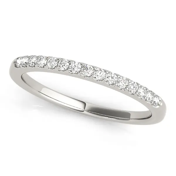 Elegant and Lovely Matching Wedding Band - Illustrious Design Jewelry ...