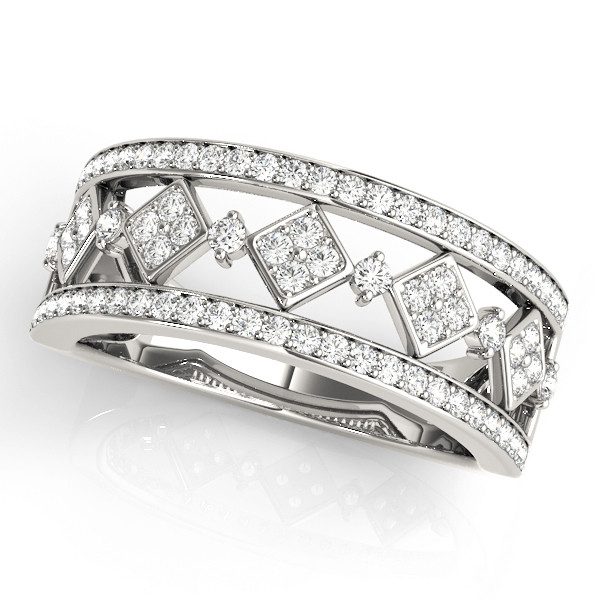 Chic Fashion Diamond Band - Illustrious Design Jewelry Company